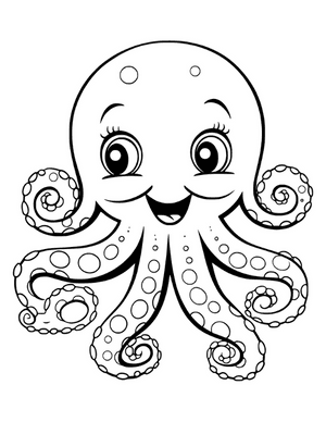 Ocean Buddies Coloring Book for Toddlers
